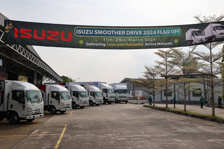 IHM Flag-off Event: Unveiling ISUZU's Latest Truck Models & CSR Journey ...